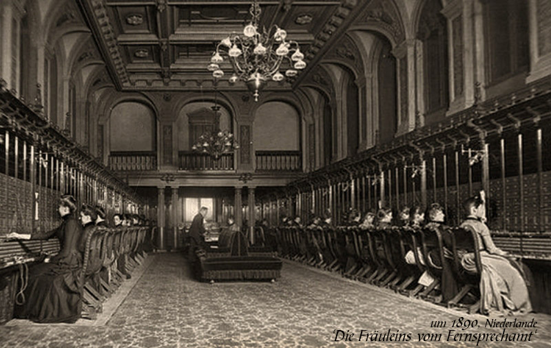 Die Telefonisten - Berufe und Tätigkeiten dieser Welt